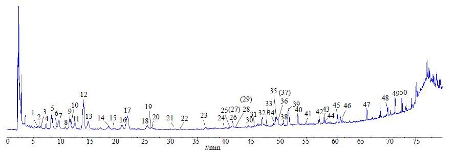 基于HPLC-Q-TOF-MS和HPLC-DAD的广金钱草主要活性成分分析